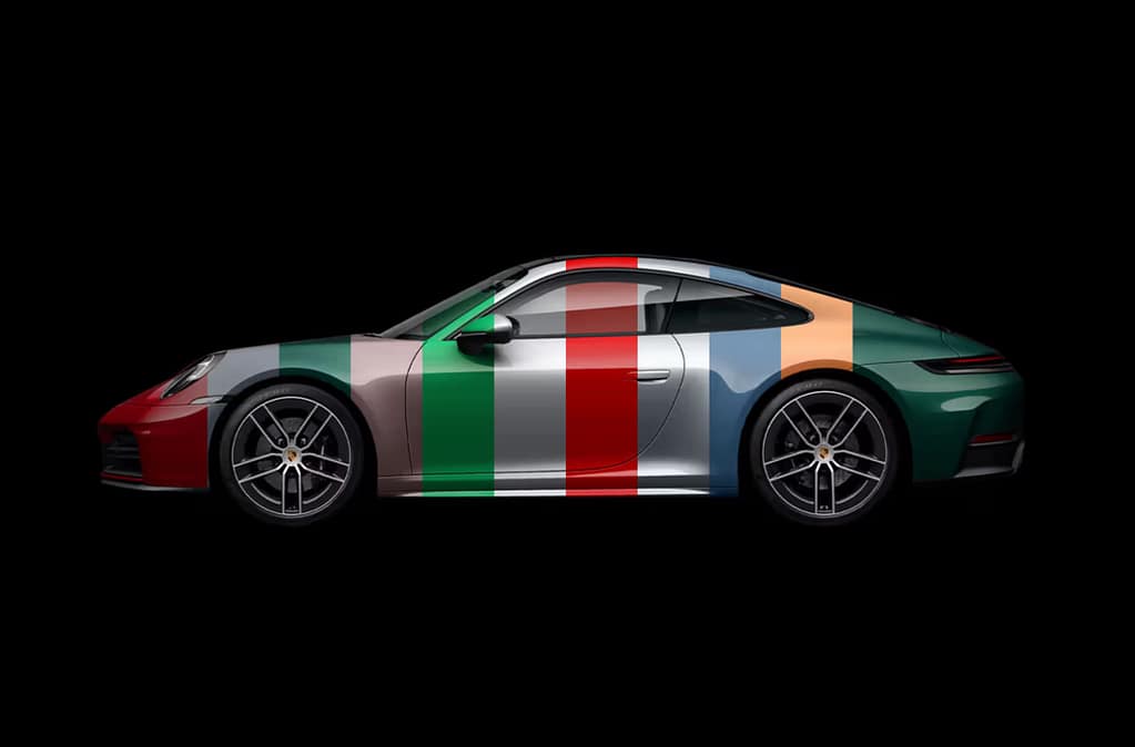 Porsche Unveils 11 New Paint-to-Sample Colors For 2024